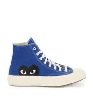 CONVERSE X COMME DES GARONS PLAY X Converse All Star High-top Sneakers - Blue