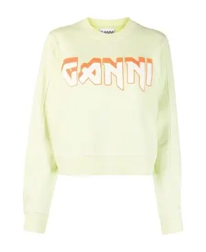GANNI Isoli Rock Crew Neck Sweatshirt