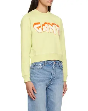 GANNI Isoli Rock Crew Neck Sweatshirt
