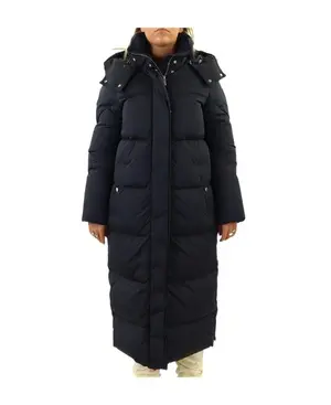 Woolrich Aurora Hooded Padded Coat - Black