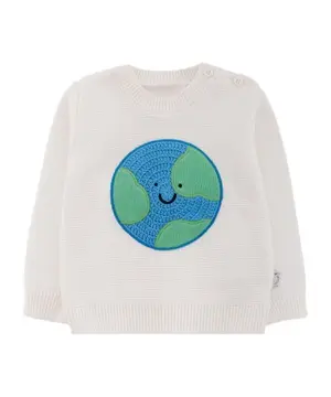 Stella McCartney Long-sleeved Sweater - White