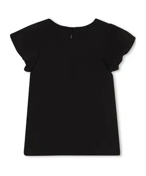 Marc Jacobs Ruffled Graphic Dress