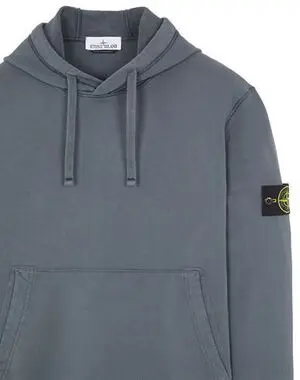 Stone Island Compass-patch Cotton Hoodie