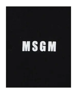 MSGM Logo Printed Crewneck Sweatshirt
