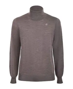 K-WAY Henry Turtleneck Pullover - Gray