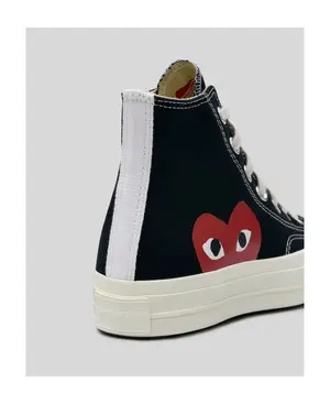 Comme Des Garçons Logo High-top Casual Sneakers