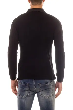 Emporio Armani Long-sleeved Polo Shirt