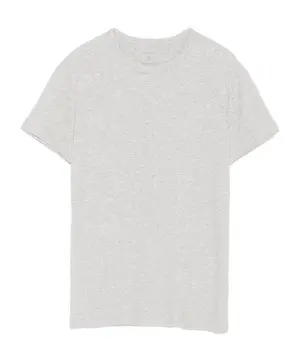 Officine Générale Round-neck Organic Cotton T-shirt - White