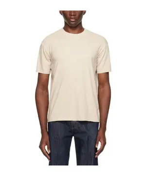Auralee Seamless Round-collar T-shirt