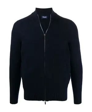 DRUMOHR Zip-up Wool Cardigan