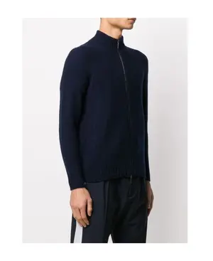 DRUMOHR Zip-up Wool Cardigan