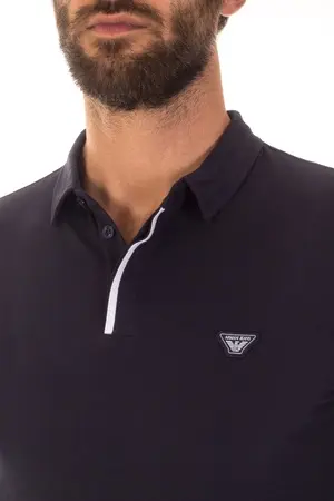 Emporio Armani Logo Slim Polo Shirt
