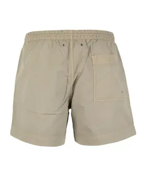 Woolrich Logo Patch Solid Swim Shorts