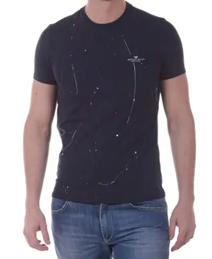 Emporio Armani Logo T-shirt - Black