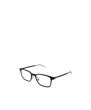 Montblanc Eyewear Rectangle Frame Glasses - Black