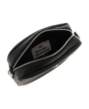 VIVIENNE WESTWOOD Anna Orb-plaque Zipped Camera Bag