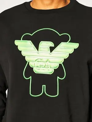 Emporio Armani Long-sleeved Round-neck Sweater