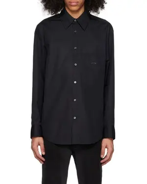 WOOYOUNGMI Logo-print Cotton Shirt