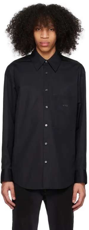 WOOYOUNGMI Logo-print Cotton Shirt