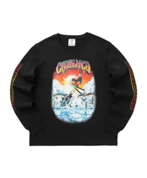Casablanca Printed Logo Long Sleeve Sweatshirt