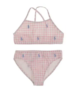 Polo Ralph Lauren Polo Pony Embroidered Two-piece Swimsuit