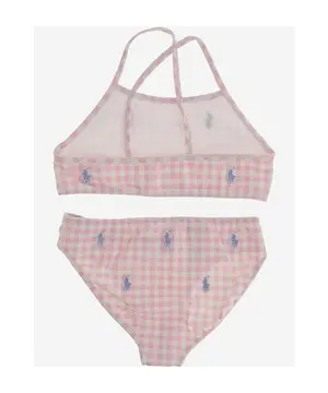 Polo Ralph Lauren Polo Pony Embroidered Two-piece Swimsuit