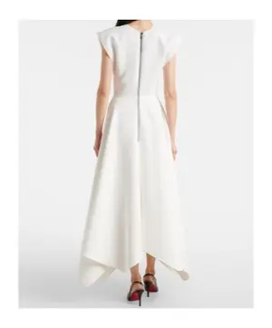 Maticevski Empath Draped Midi Dress