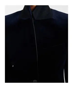 Victoria Beckham Lapel Collar Long-sleeved Blazer