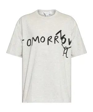 Comme Des Garçons Crew Neck Top - Grey