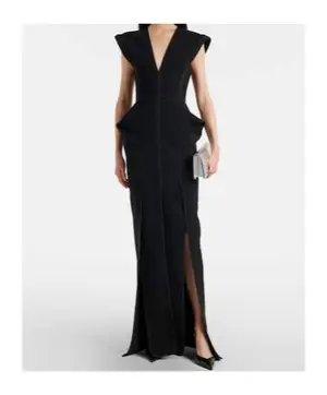 Maticevski Graduate Peplum Gown