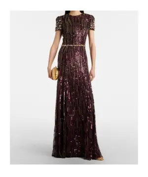 Jenny Packham Ninetta Sequined Gown