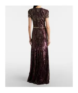 Jenny Packham Ninetta Sequined Gown