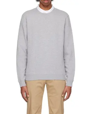 Sunspel Round Collar Long Sleeve Sweater