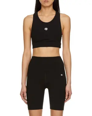 ANINE BING Logo-print Sports Bra