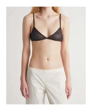 Paloma Wool Esco Sheer Triangle Bralette - Gray