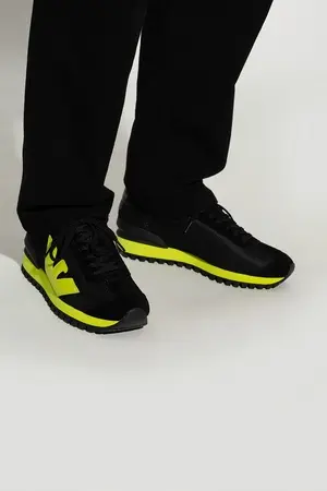 Emporio Armani Logo-patch Low-top Sneakers
