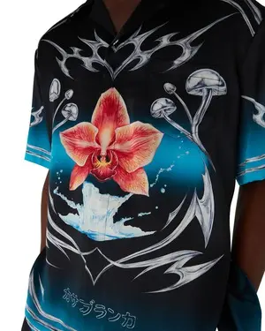 Casablanca Printed Short-sleeved Shirt