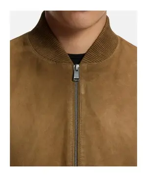 Hugo Boss Muller Suede Bomber Jacket