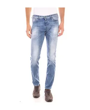 Emporio Armani Slim Fit Straight Leg Jeans - Blue
