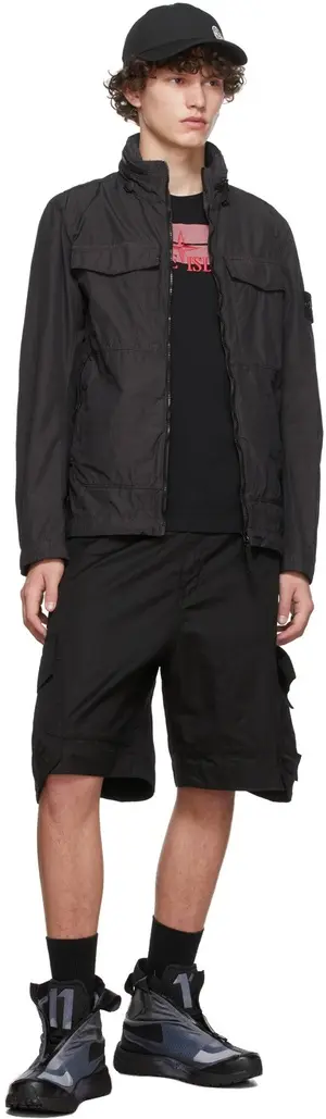 Stone Island Pocketed Cargo Shorts