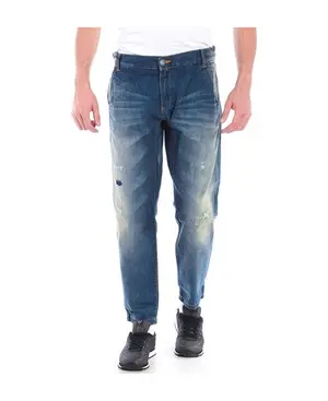 Emporio Armani Logo Jeans - Blue