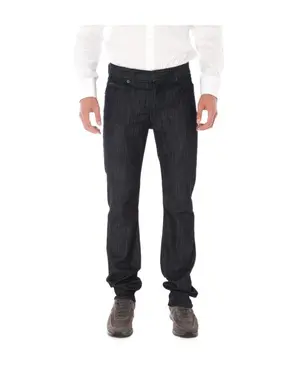 Emporio Armani Slim Cotton Jeans - Black