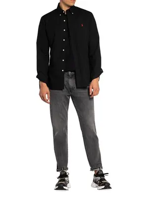 Polo Ralph Lauren Logo Embroidered Buttoned Shirt