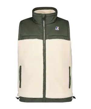 K-WAY Le Vrai 3.0 Zip-front Vest - Nude