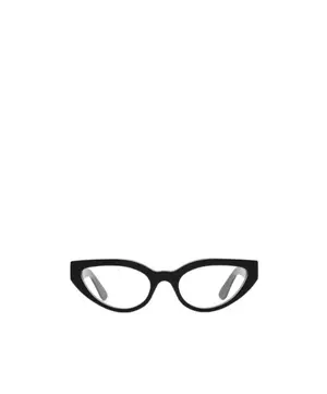 RETROSUPERFUTURE Geometric Frame Plain Mirror - Black