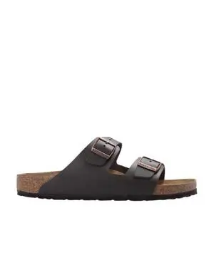 BIRKENSTOCK Arizona Leather Sandals - Black