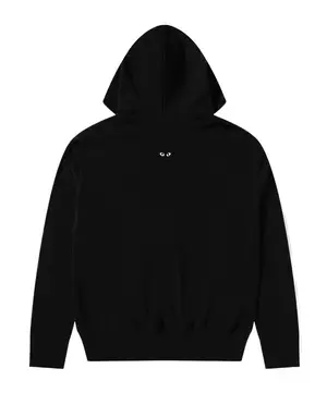 Play Comme Des Garcon Drawstring Zip-up Hoodie
