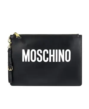 Moschino Logo Handbag - Black