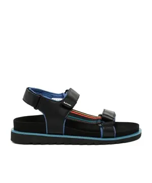 Paul Smith Logo Stripe Detailed Sandals