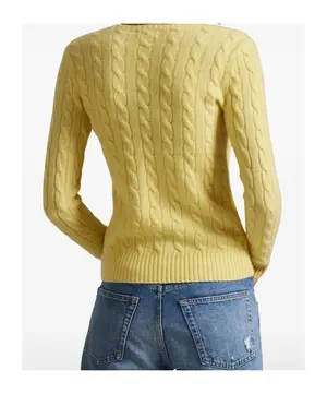 Polo Ralph Lauren Cable-knitted Jumper With Embroidered Logo - No